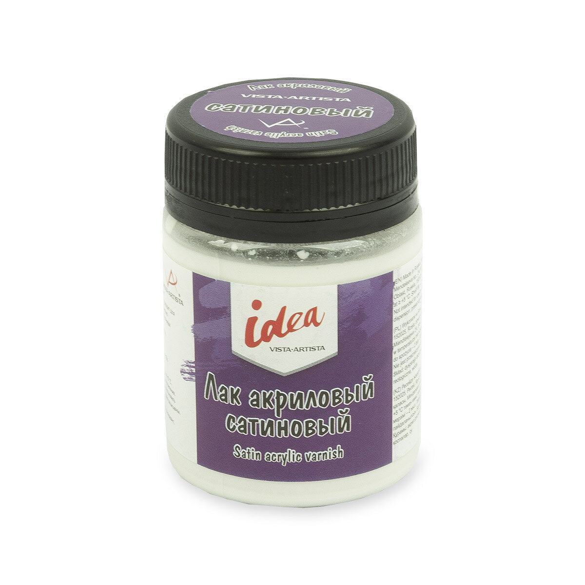 Лак акриловый "VISTA-ARTISTA" idea IVA-50 50 мл 6 шт. 01 глянцевый