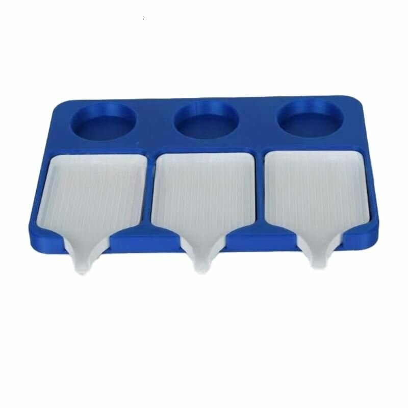 Пластиковый лоток для красок, Синий - Круглый