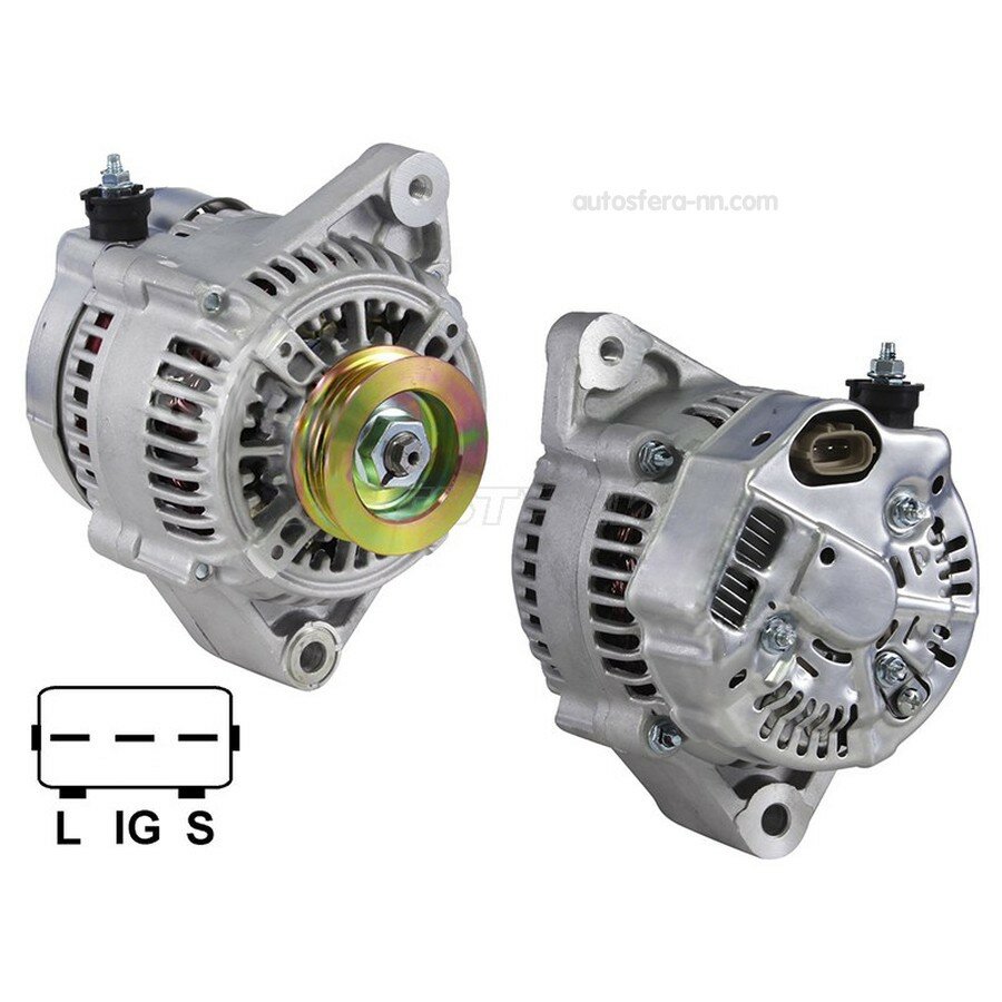 SAT ST2706011281 Генератор TOYOTA CALDINA/COROLLA/CORSA/RAUM/SRPRINTER/STARLET 4/5EFE/5EFHE/