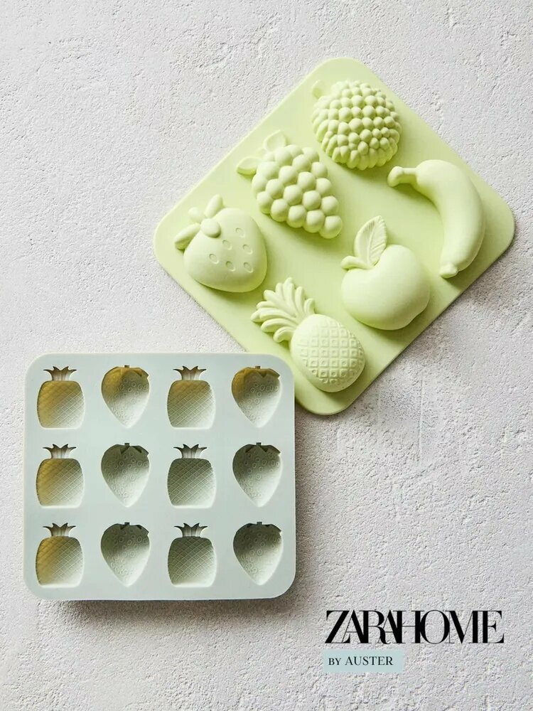 ZARA HOME Форма для льда "FRUIT", 18 яч, 2 шт