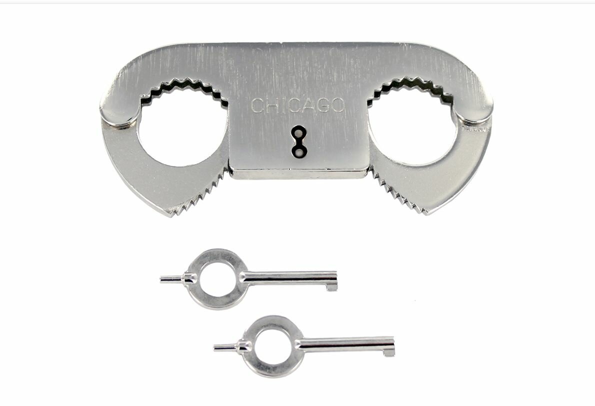 Наручники на пальцы Chicago Tactical Thumbcuffs, наручники металлические