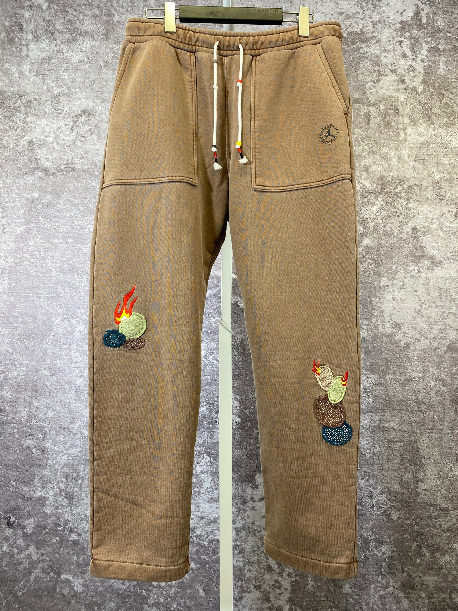 Брюки джоггеры NIKE AIR JORDAN x TRAVIS SCOTT ARCHAEO BROWN PANTS