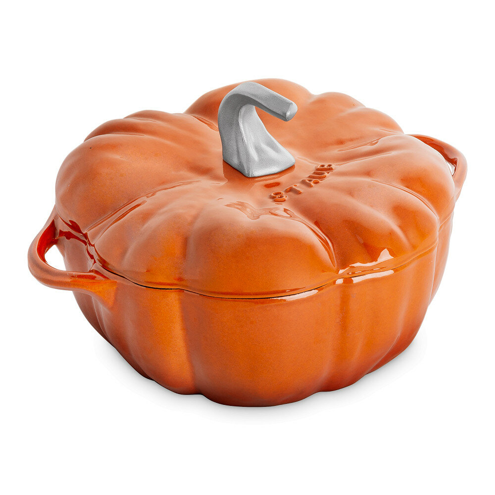 Кокот «Тыква», 3,31 л, 24 см, чугун, оранжевый 111224806 La Cocotte