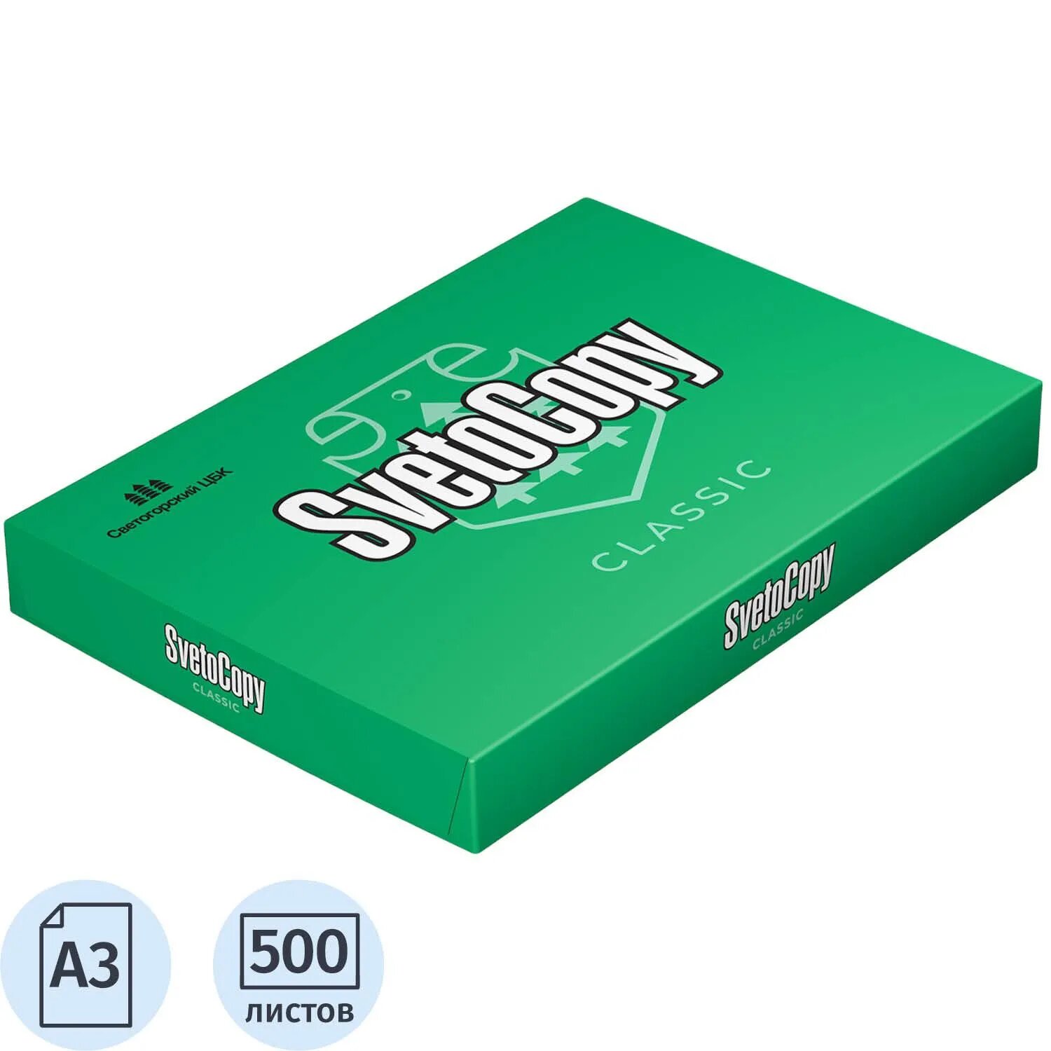 Бумага SvetoCopy (А3, марка С, 80 г/кв. м, 500 л)