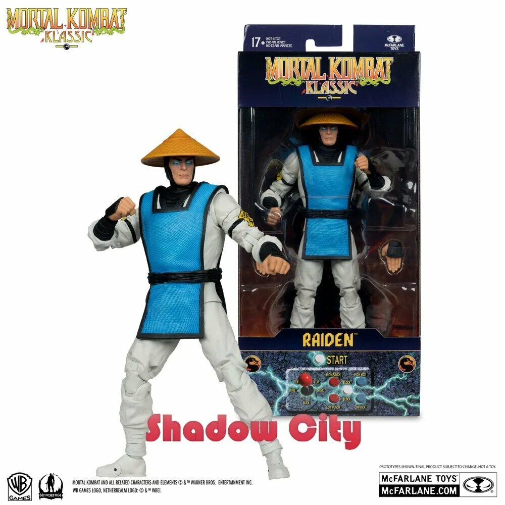 Игрушки McFarlane Series Raiden (Mortal Kombat Klassic)