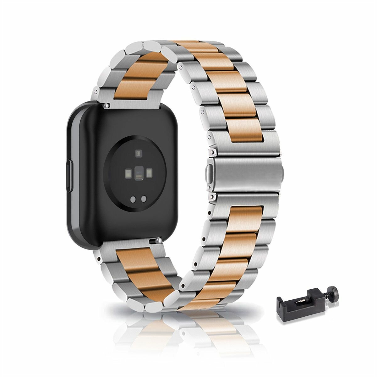 Металлический Блочный ремешок для Realme Watch 3 ремешок