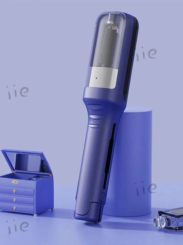 Машинка для стрижки Триммер для волос женский и полировки секущихся кончиков волос, темно-синий