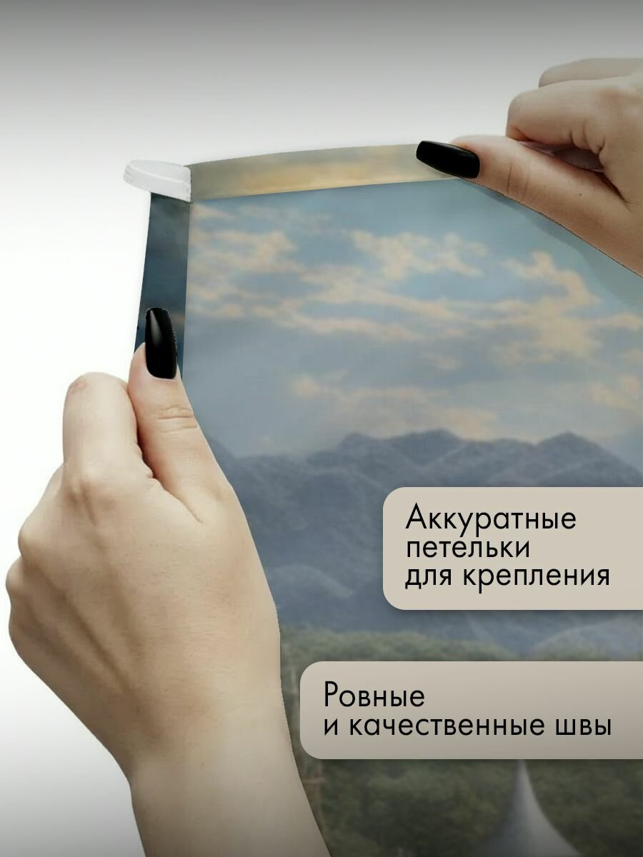 Панно тканевое PrintyFull / 100x150 см / 3D-рендеринг — фото 1