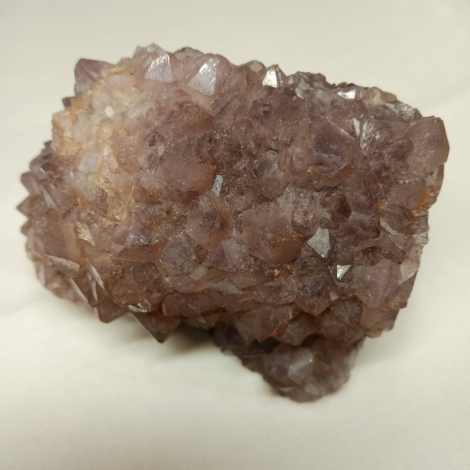 Аметистовая щетка -"ежик"