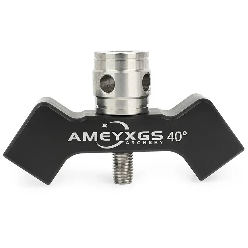 Балансир для лука V-образный 35/40/45°, алюминий, черный/красный/синий Black 40 degree