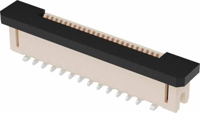 Разъем GCT FFC2A32-20-T Разъем: FFC/FPC вертикальный PIN: 20 ZIF SMT 30В 0,5А луженые 1шт