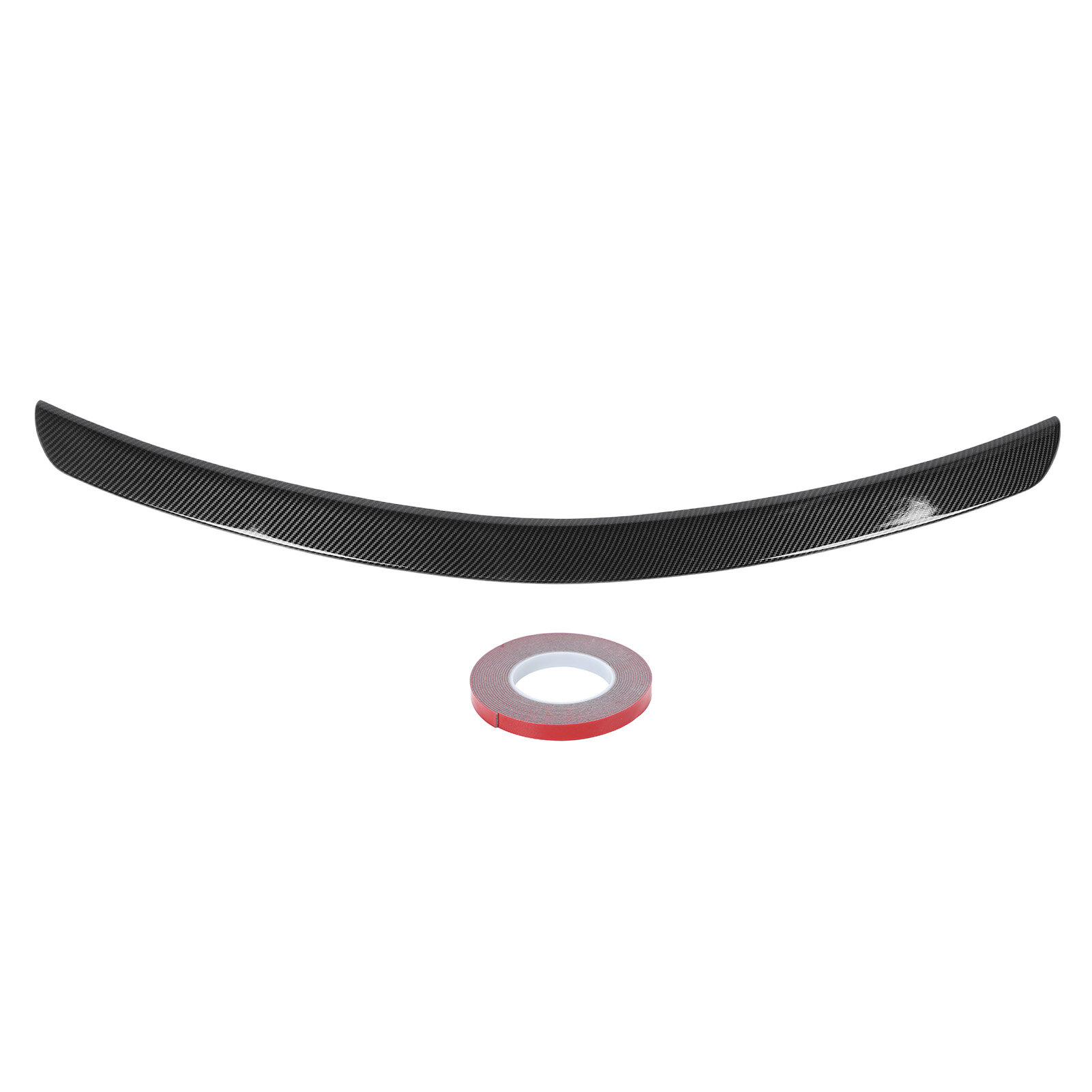 Спойлер на задний багажник в стиле AMG из углеродного волокна для седана C-класса W204, аэродинамический комплект для замены ударопрочного заднего бампера