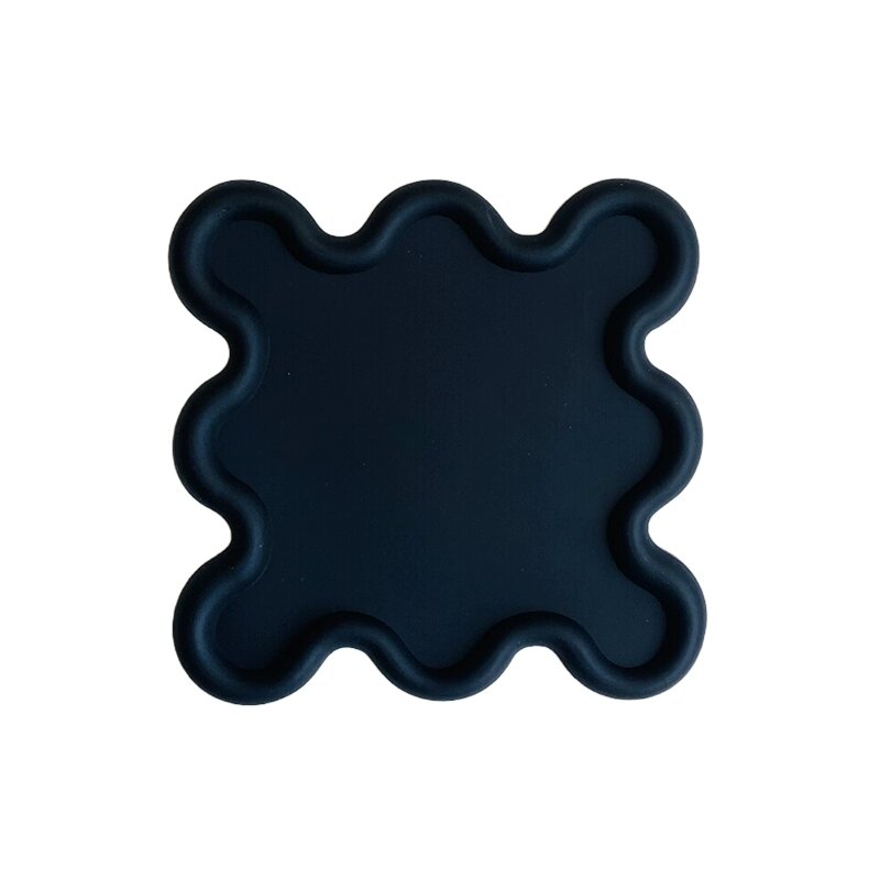 Силиконовый термостойкий коврик в скандинавском стиле, подставка под горячее, термоизоляционная подставка, утолщенный