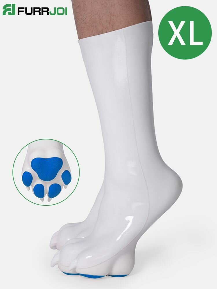 Furrjoi Силиконовые лапки с подушечкой -xl