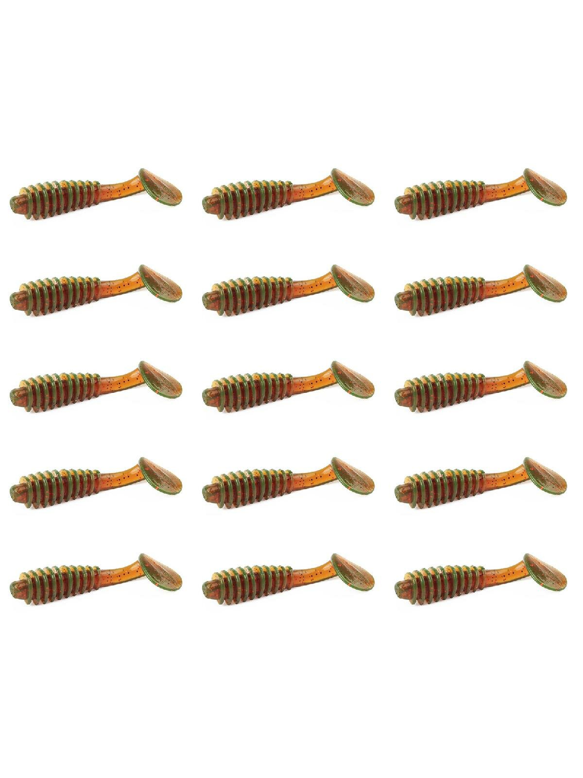 Мягкие рыболовные приманки с реалистичным покачиванием для пресной и соленой воды