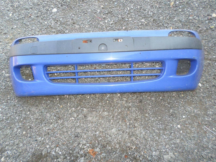 Бампер передний 96317584, 96508006 Daewoo Matiz -Синий с указателем поворота - только для кореи