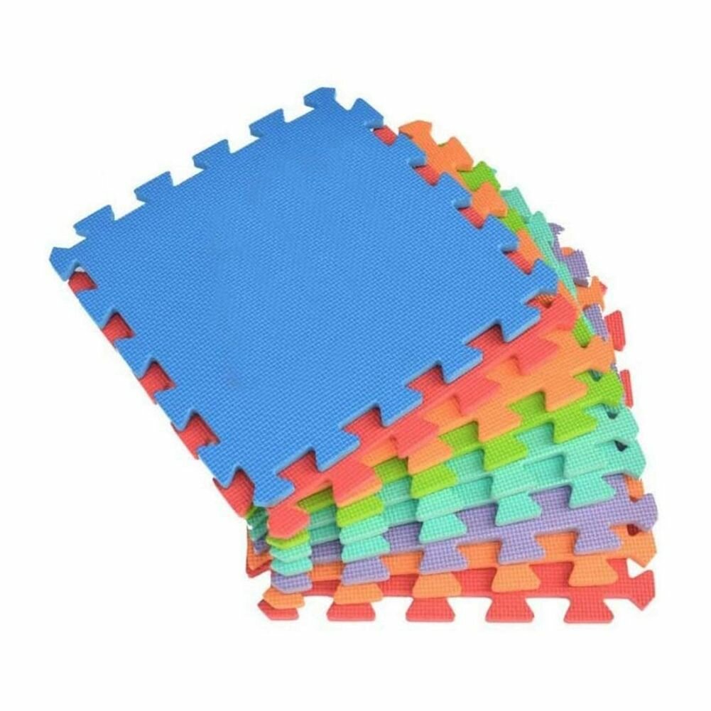 Игровые коврики пазл модульный цветной 20 деталей 30X30 см мягкий детский коврик из вспененного этиленвинилацетата