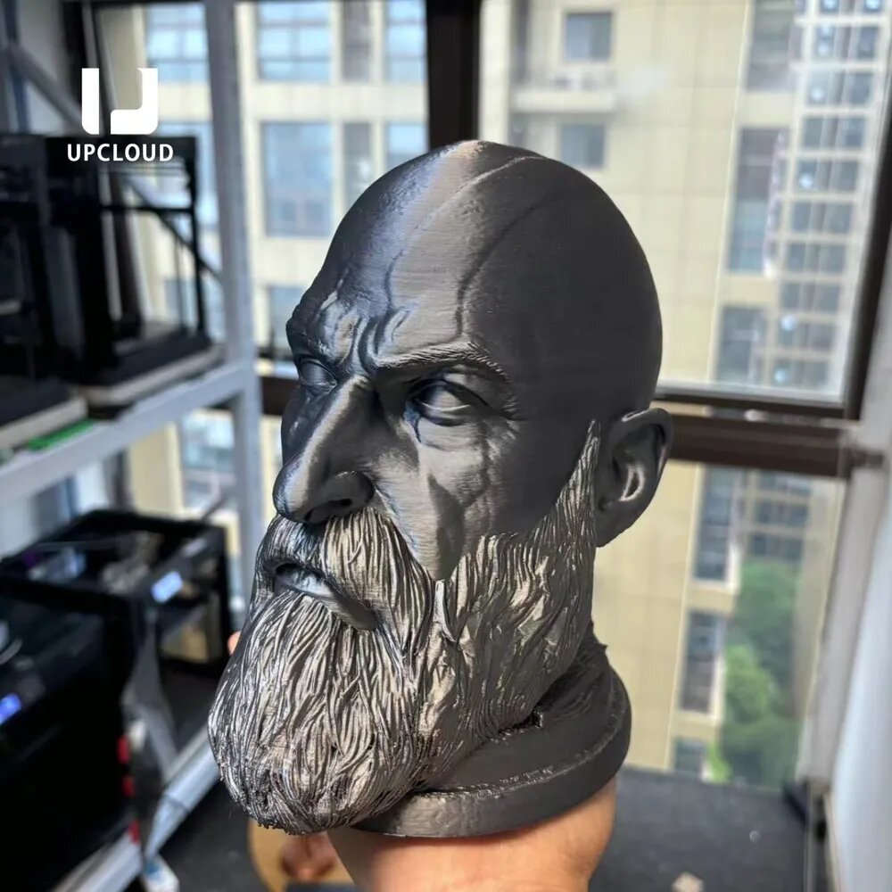 Статуэтка/Кратос, Бог войны, скульптура головы/подставка для Статуэтка/Кратос, Бог войны, скульптура