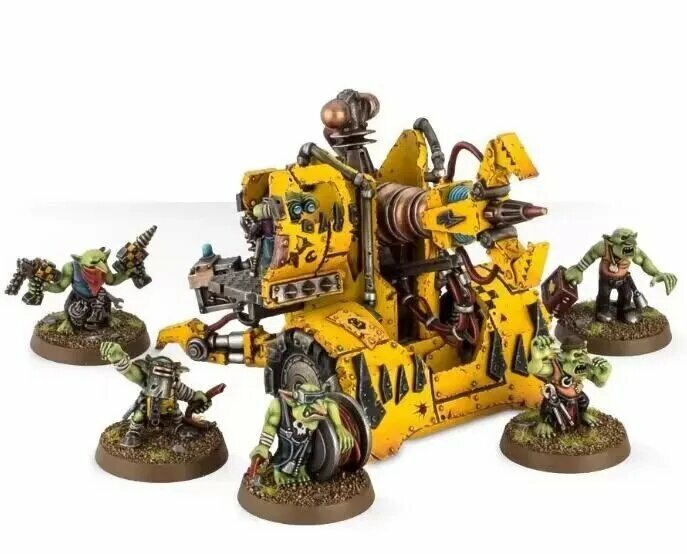 ORKS MEK GUNZ / Вархаммер 40к смола / Warhammer 40000 миниатюры