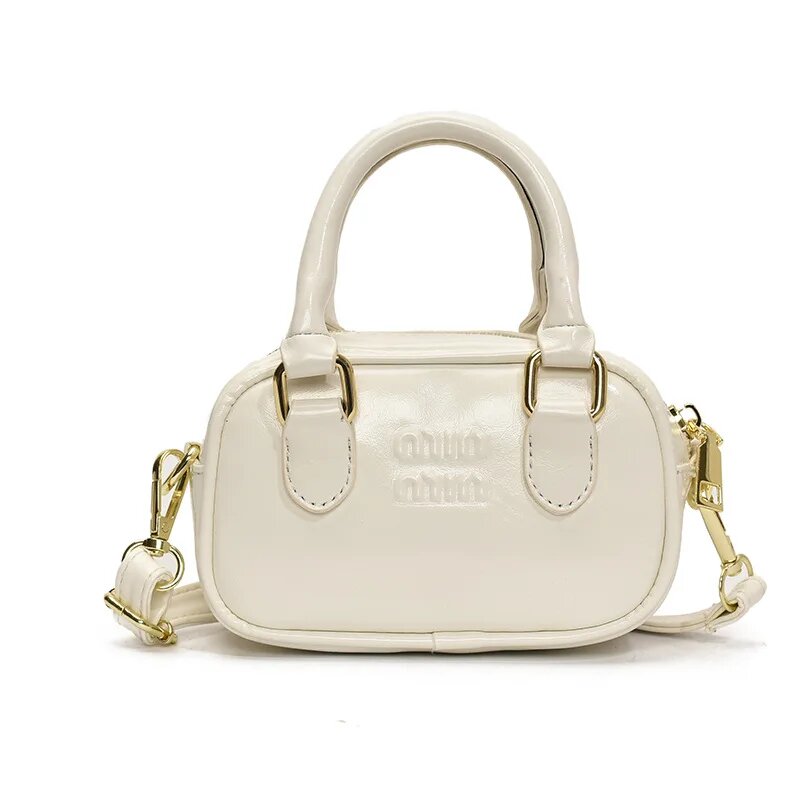 Новая лазерная сумка для боулинга Alphabet 2025, корейская версия модная роскошная сумка, универсальная женская модная детская сумка через плечо