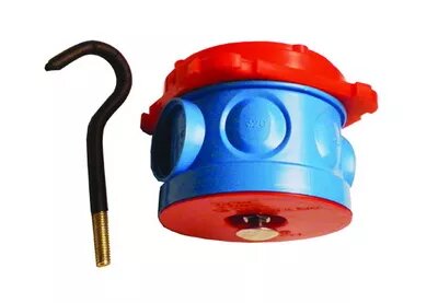 Коробка распределительная потолочная 70х100мм с крюком в бетон DKC 59384 {556483}