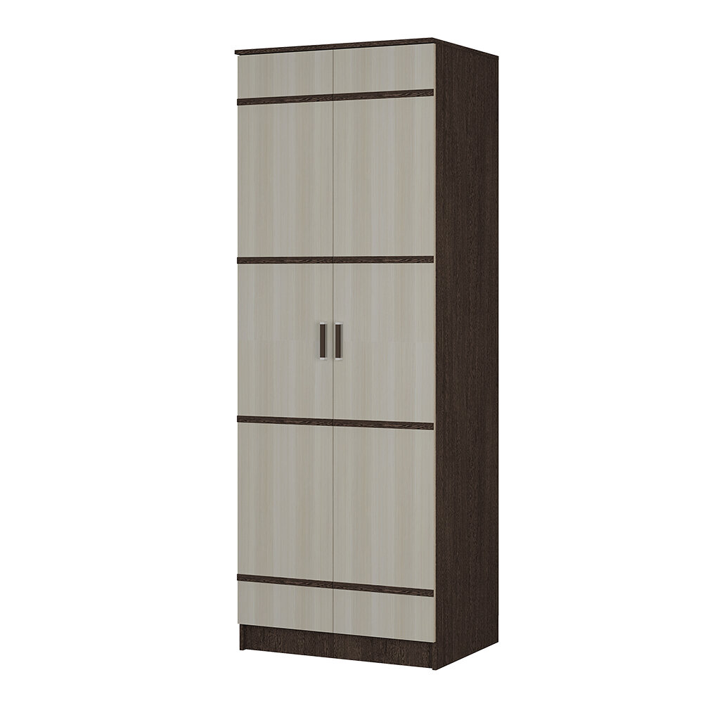 "Сакура" шкаф пл. бельев. 2-х ств. венге/лоредо (без зеркала) (BTS)