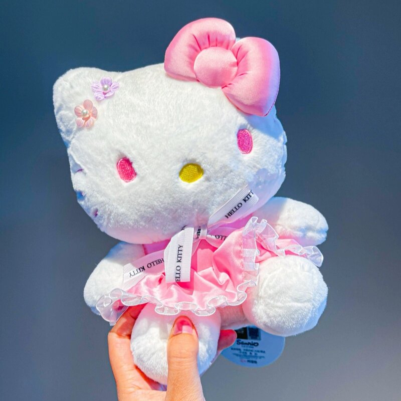 Мягкая игрушка Xixi Trendy Toys·Sanrio, официальная лицензия Hello Kitty, подарок для девочки Цветок Розовый