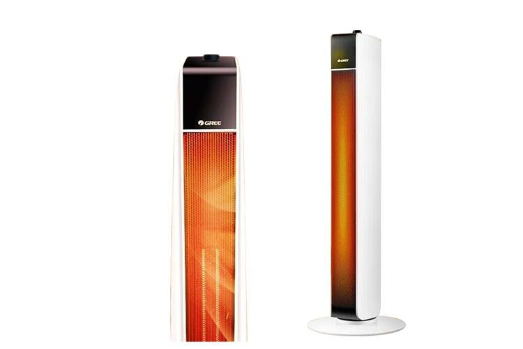 Электрический обогреватель GREE NTFG X6021 компактный напольный, белый
