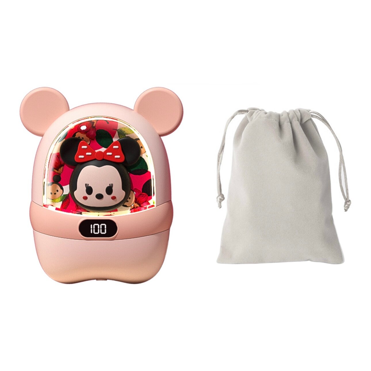 Грелки для рук Disney, цвет: minnie, мягкие, удобные, для согревания рук в холодную погоду