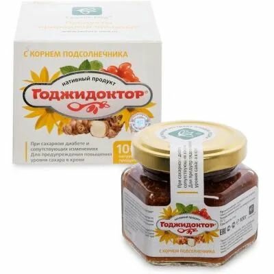Годжидоктор Экстракт плодово-ягодный с корнем подсолнечника, 100 г A2134488