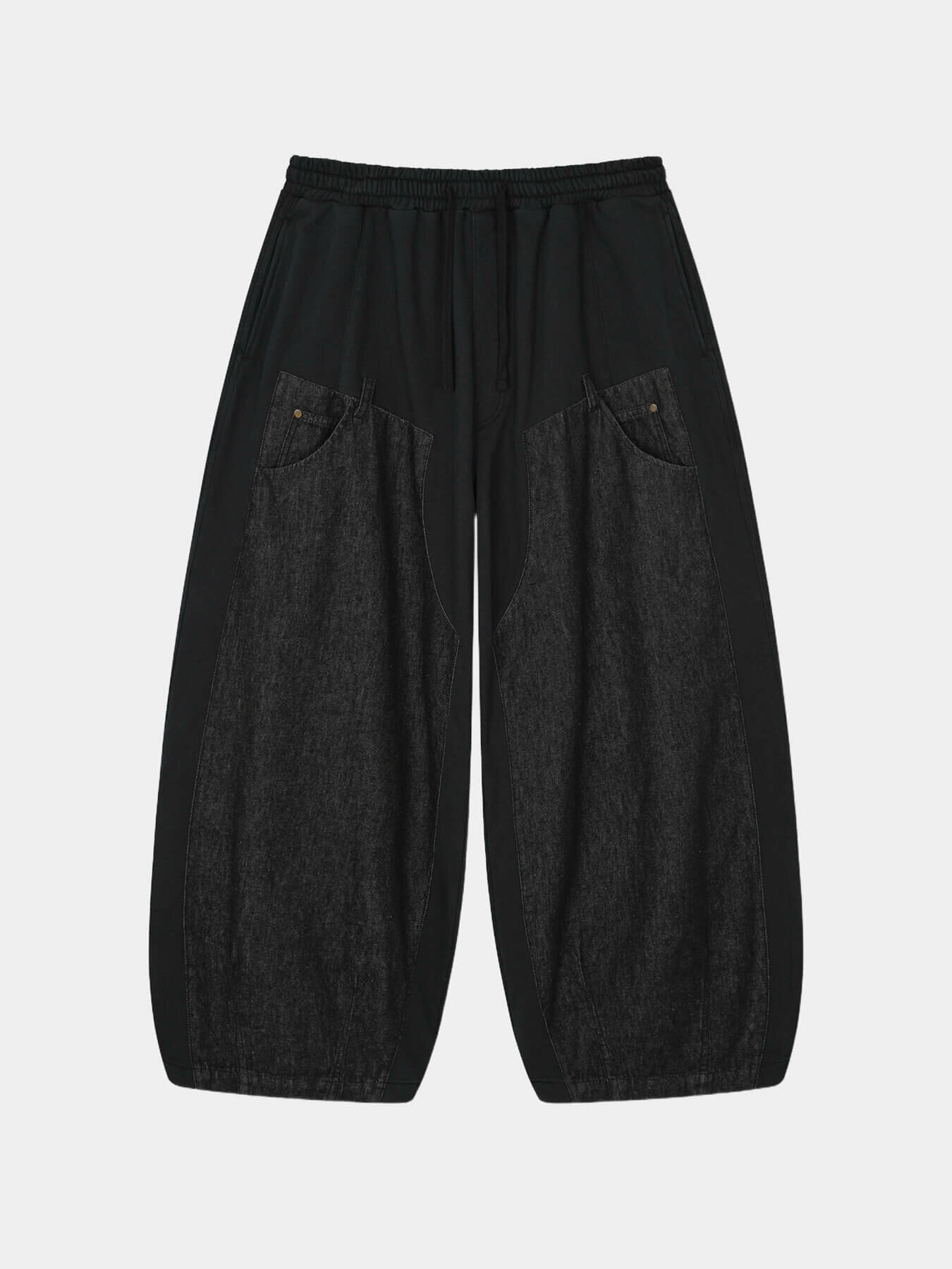 Брюки DENIM DOUBLE SWEAT BALLOON