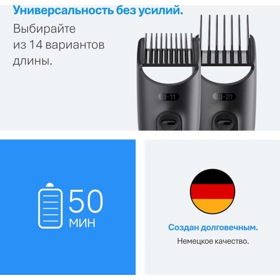 Триммер Braun AIO3500 — фото 1