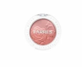 Farres Румяна компактные, 3D c градиентом, тон 02 розовый, 1 шт
