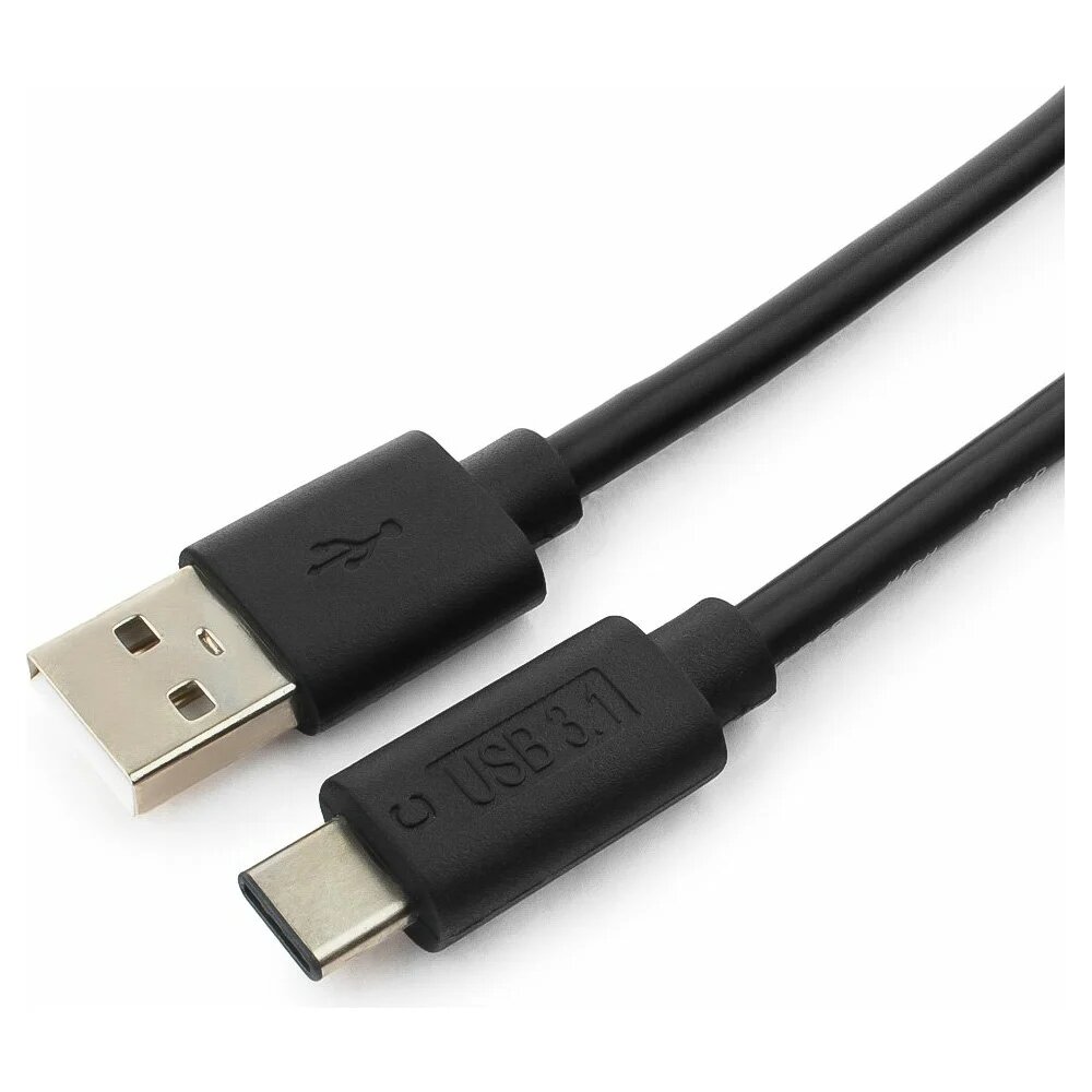 Кабель USB Cablexpert, USB2.0 AM/USB Type-C, 1.8м, пакет CCP-USB2-AMCM-6 — фото 1