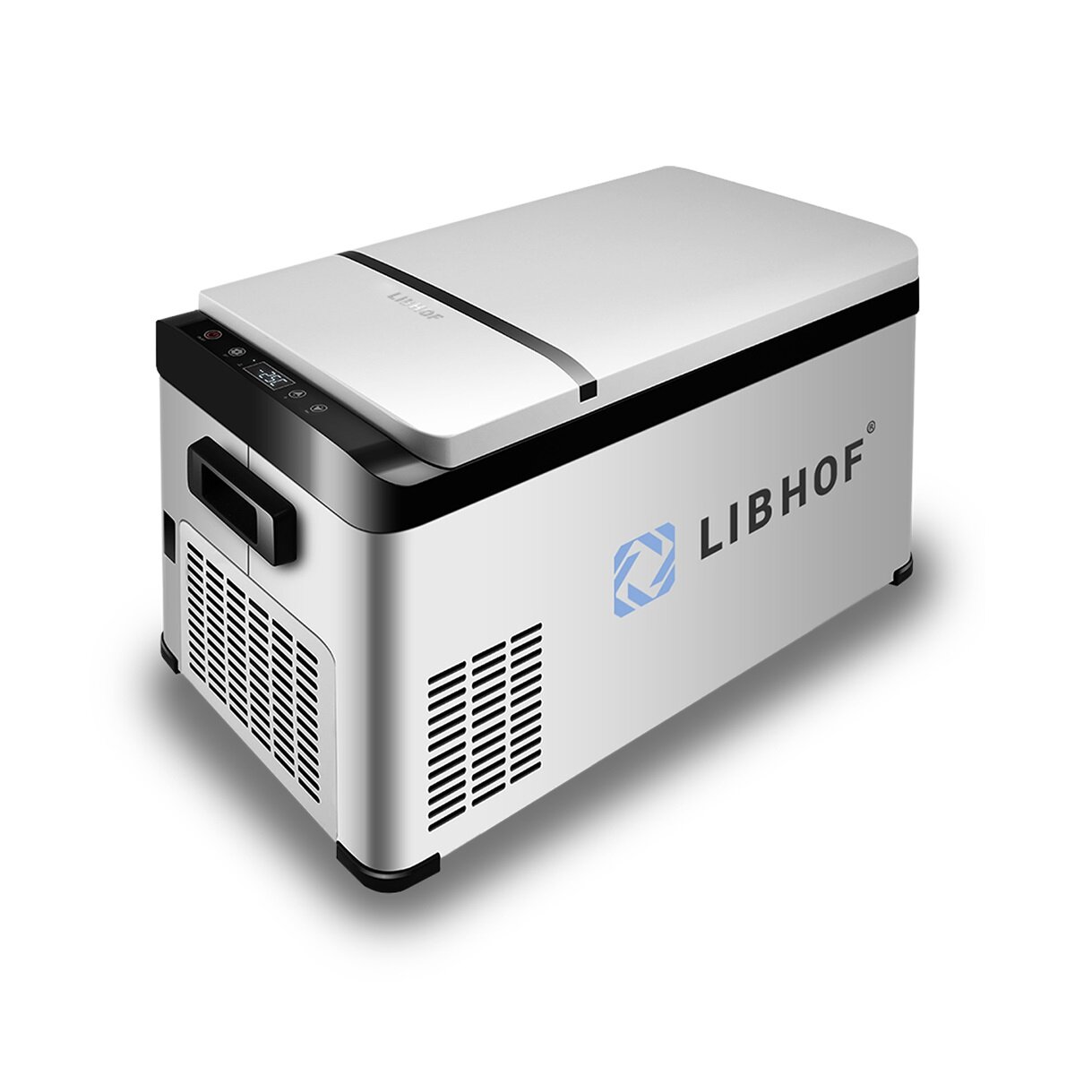 Автохолодильник Libhof K-26 белый/черный, объем 23 л, 12В/24В