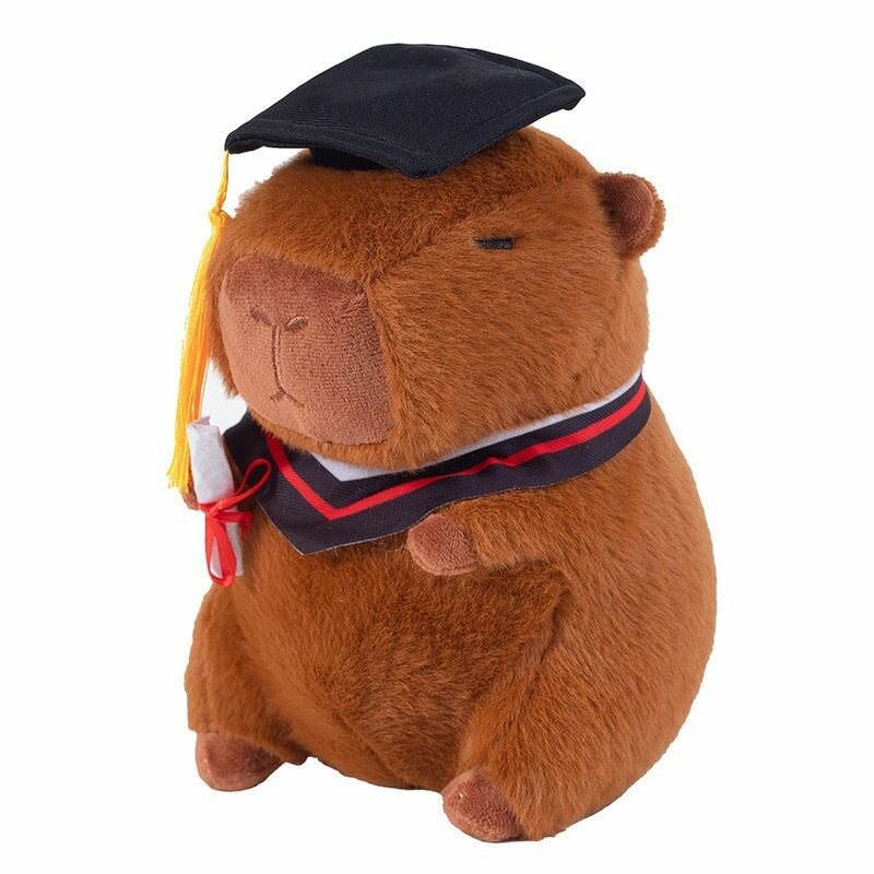 Мягкая игрушка, Капибара, 23 cm