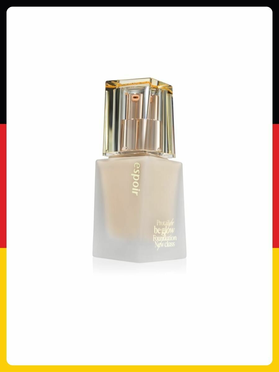 Тональная основа Espoir Pro Tailor Foundation Be Glow Hydrating Make Up for Rejuvenating Facial Skin 21 Ivory, 30 г