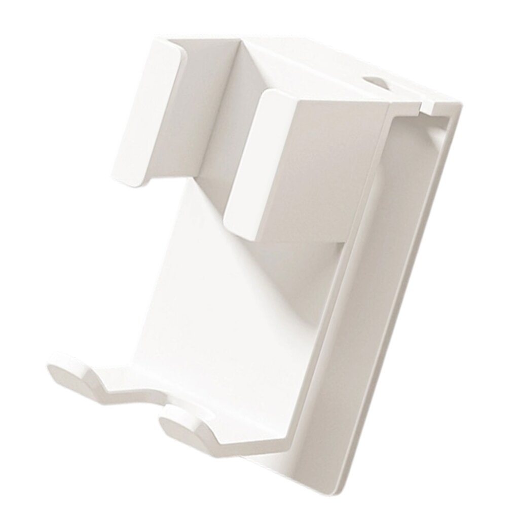 Подставка для хранения щипцов для завивки волос без перфорации, кронштейн для шины для ванной комнаты-белый