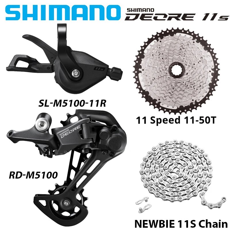 Комплект переключателей Shimano Deore M5100 1x11S No Windows 50T