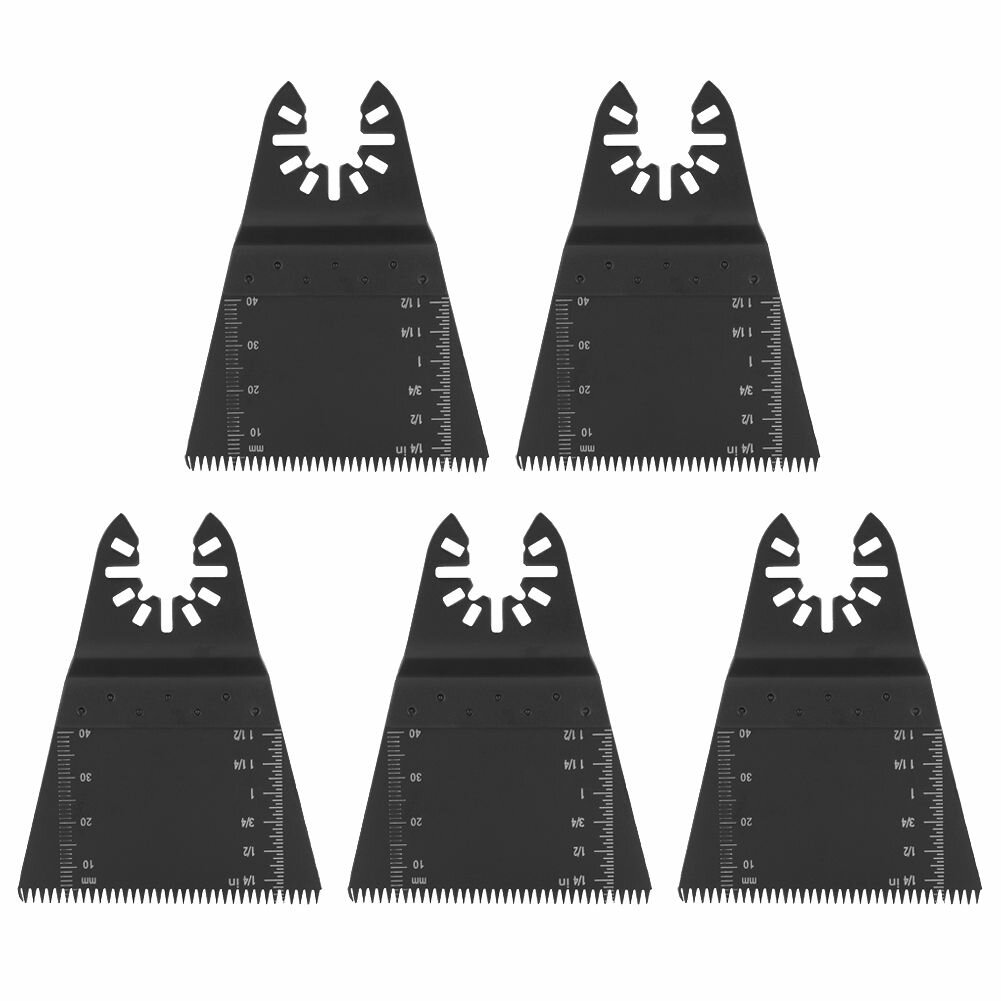 5шт 65мм высокоуглеродистая сталь осциллирующая многофункциональная пила для дерева и пластика