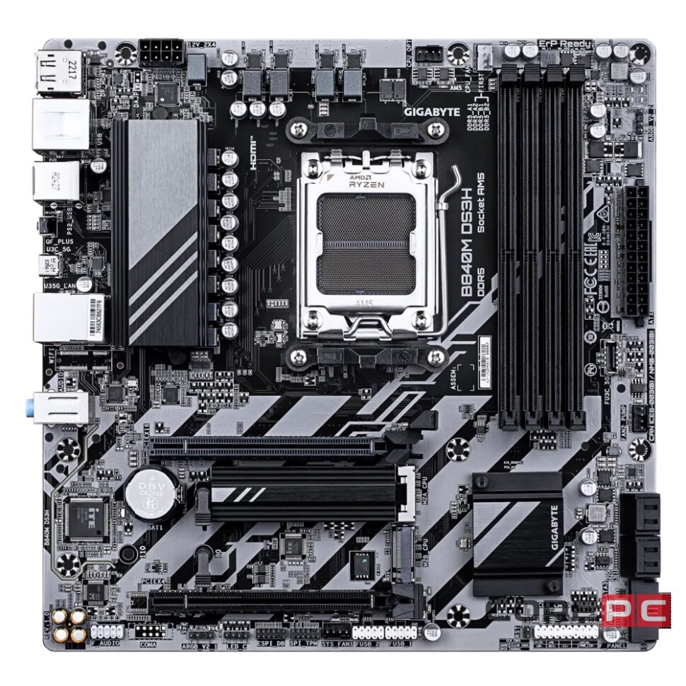 Материнская плата для персонального компьютера Gigabyte B840M DS3H