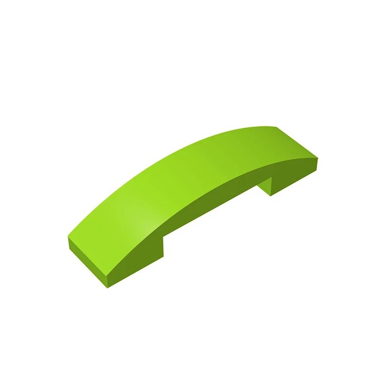 GOBRICKS 93273, набор блоков, 10 шт. Зеленый, 042