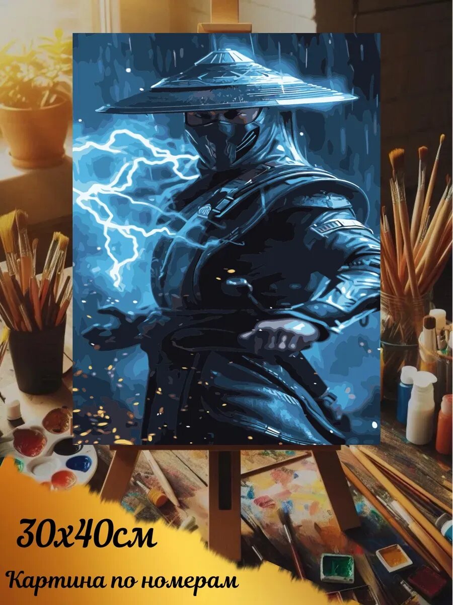 Картина по номерам мортал комбат