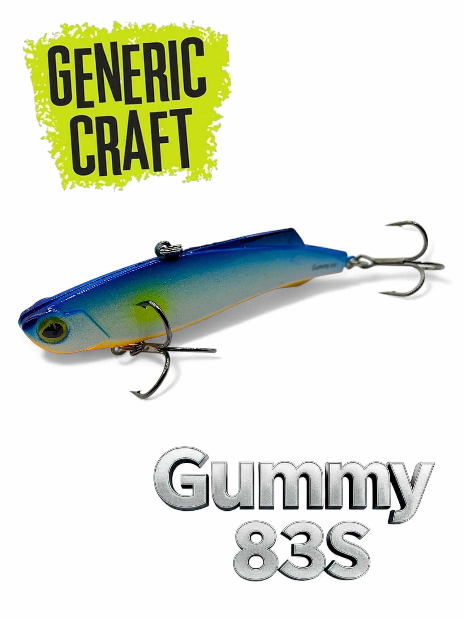 Виб Generic Craft Gummy 83S 707 раттлин класса VIB, тонущий (S)