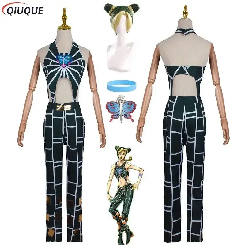 Косплей костюм Джолин Куджо из JoJo's Bizarre Adventure XL, Underwear and Wig