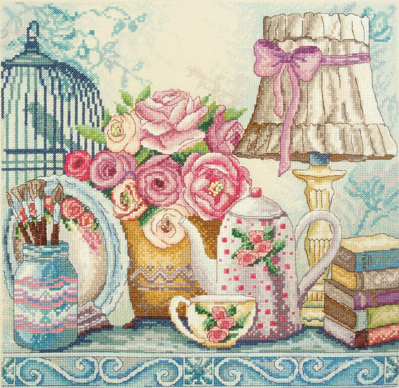 Набор для вышивания Марья Искусница "Бирюзовый шик", Арт. 11.004.12