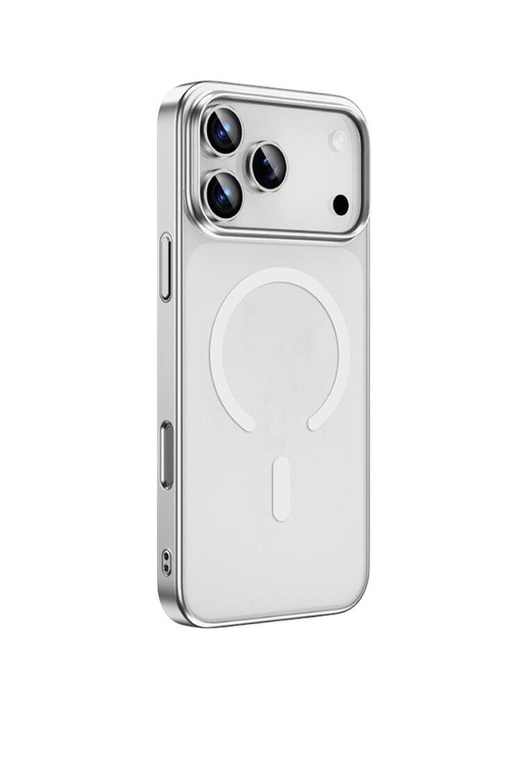 Чехол iPhone 17 Pro Max KEEPHONE SkinGrip MagSafe Высококачественное матовое покрытие устойчиво к царапинам - Белый