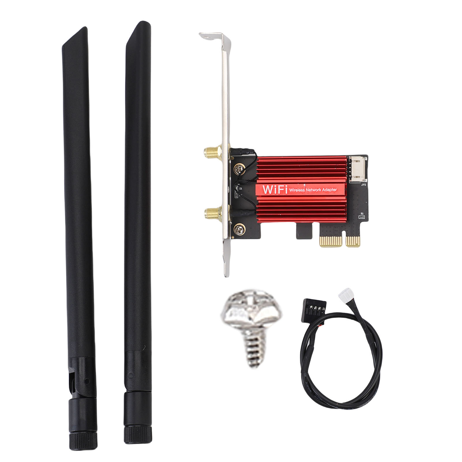 Wi -Fi 6e PCIe Card 4200 Мбит / с 2,4 ГГц 5 ГГц 6 ГГц тройная полоса PCIe WiFi Адаптер для настольного компьютера