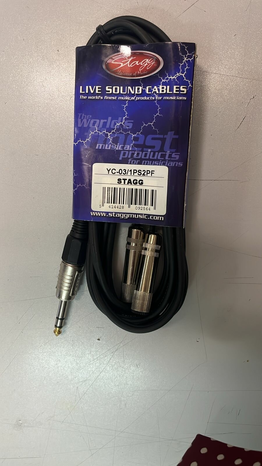 Stagg YC-03/1PS2PF Кабель аудио