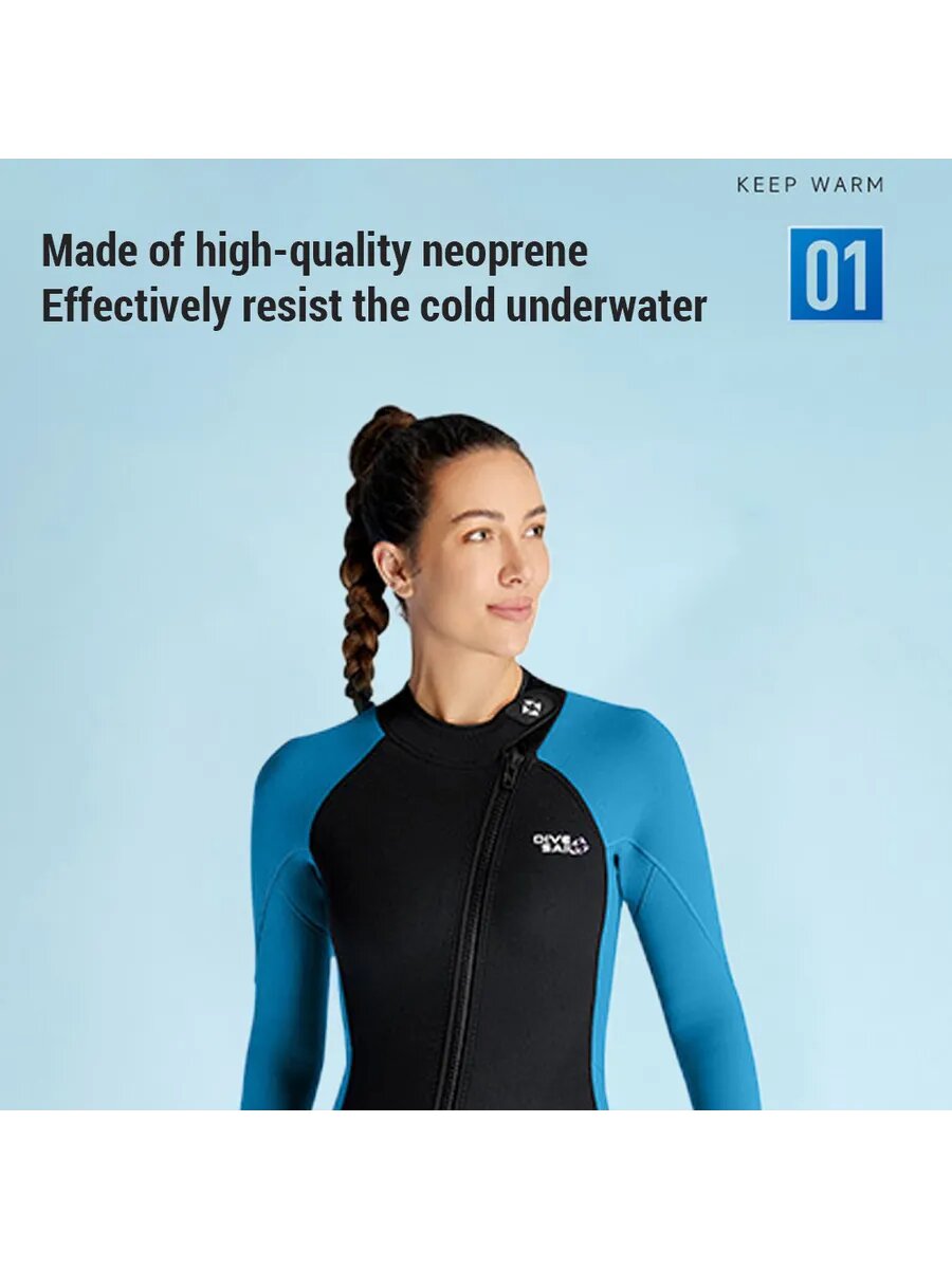 Женские гидрокостюмы из неопрена толщиной 3 мм для взрослых,
